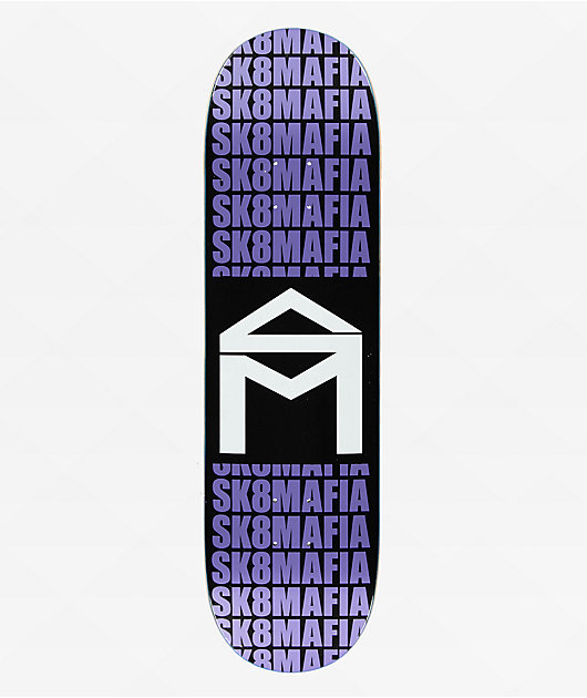 Sk8mafia House Logo Metallic 8.6" Skateboard Deck | Zumiez