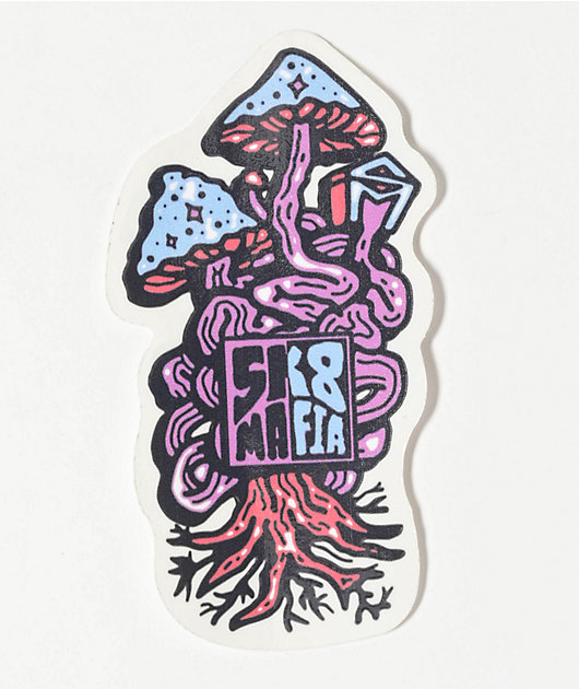 Sk8mafia Twisted Sticker | Zumiez