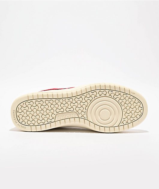 Skechers x Vexx Koopa White & Red Shoes | Zumiez