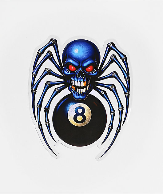 Skelecore Magic Eight Sticker | Zumiez
