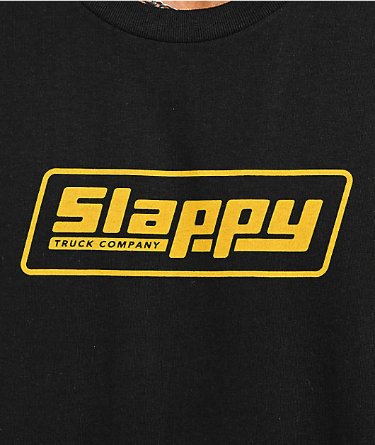 Slappy OG Logo Black T-Shirt | Zumiez