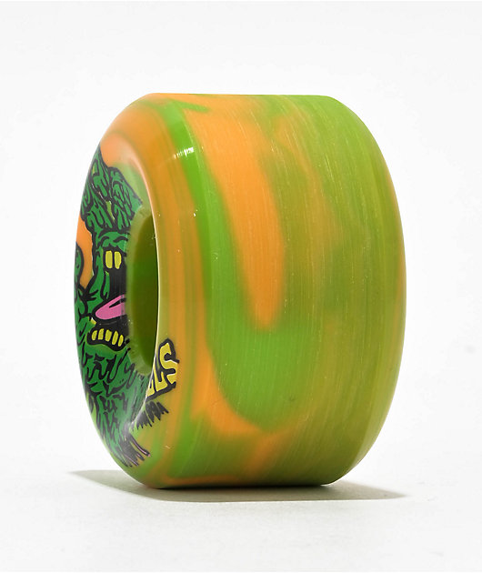 Slime Balls Face Melter Trip Balls 56mm 99a Green Skateboard Wheels ...