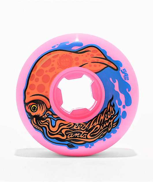 Slime Balls Ink Balls Vomit Mini 54mm 99a Neon Pink Skateboard Wheels ...