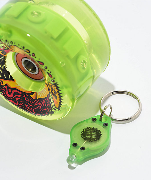 Slime Balls Light Ups LED Angler OG 66mm 78a Clear Neon Green Cruiser ...