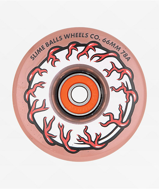 Slime Balls Light Ups LED Swamp Spew OG 66mm 78a Slime Pink Cruiser ...