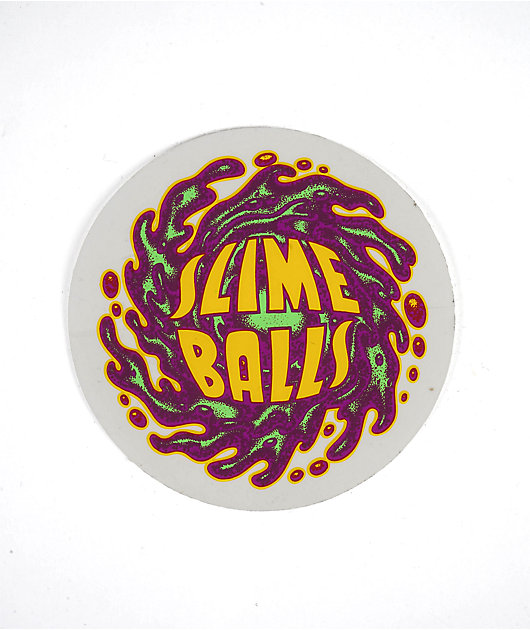 Slime Balls Logo Sticker | Zumiez