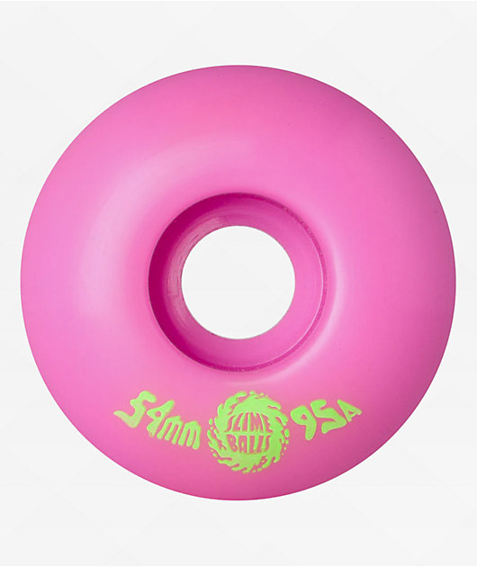 Slime Balls Snot Rockets 54mm 95a Pastel Pink Skateboard Wheels | Zumiez