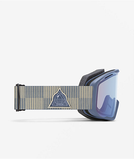Smith Blazer Granite Blue Snowboard Goggles | Zumiez