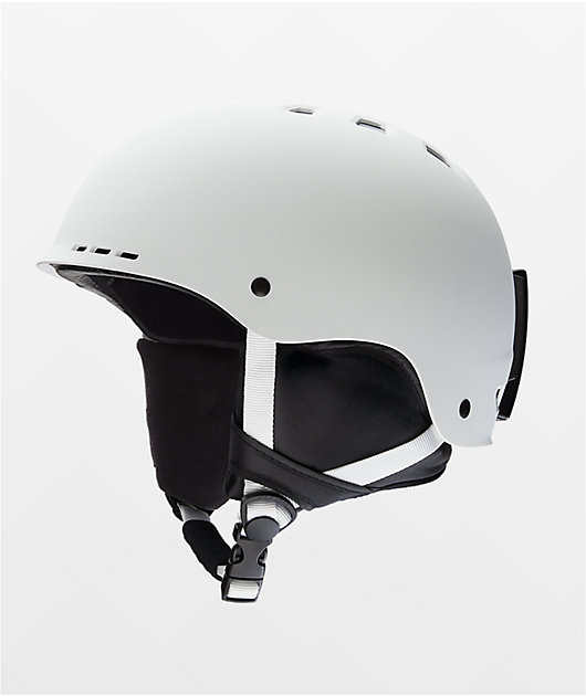 Smith Holt Matte White Snowboard Helmet. | Zumiez