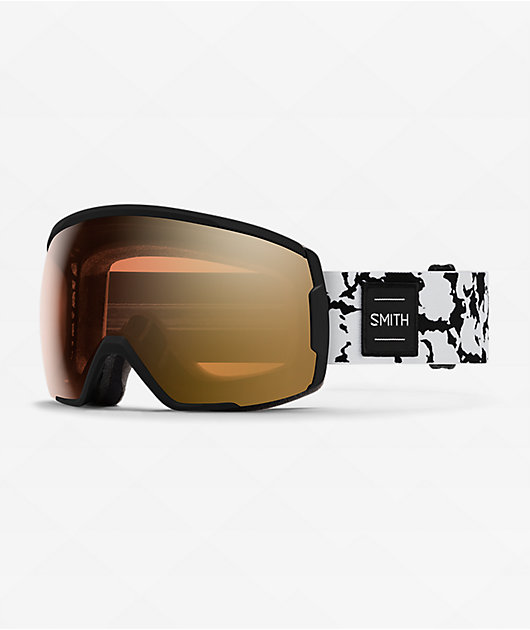 Smith Proxy Black Marble Photochromic Snowboard Goggles | Zumiez