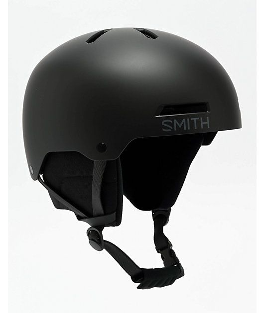 Smith Rodeo Matte Black Snowboard Helmet | Zumiez
