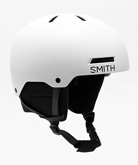 Smith Rodeo Matte White Snowboard Helmet | Zumiez