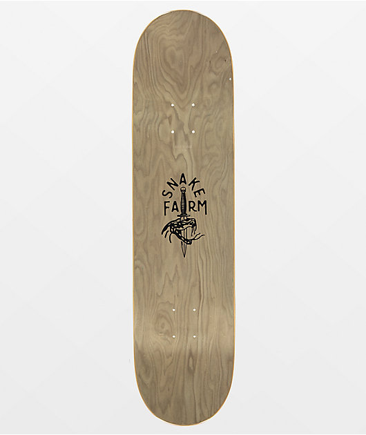 Snake Farm Dark Side of The Shroom Holt 8.0" Skateboard Deck | Zumiez