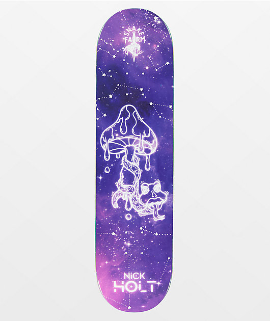 Snake Farm Dark Side of The Shroom Holt 8.0" Skateboard Deck | Zumiez