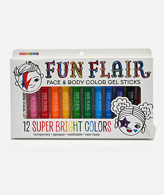 Snifty Fun Flair Face & Body Color Gel Sticks | Zumiez