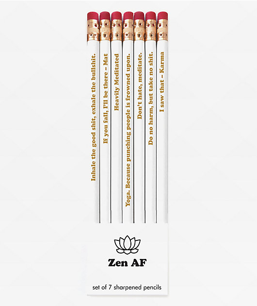 Snifty Zen AF Pencils | Zumiez