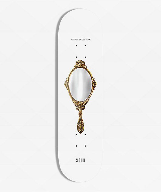 Sour Solution Mirror Simon 8.12" Skateboard Deck | Zumiez