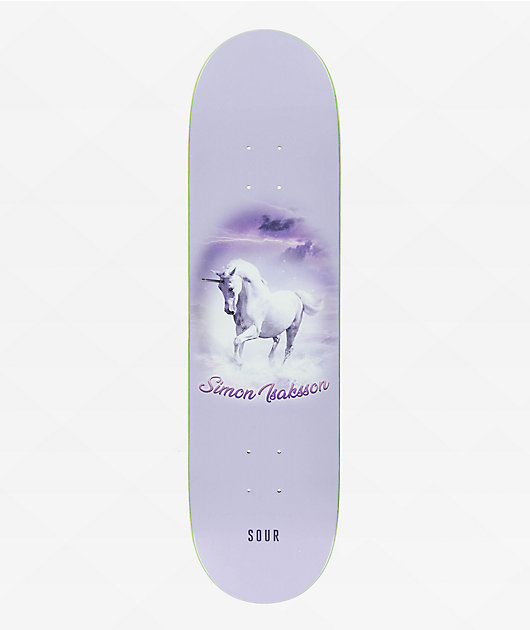 Sour Solution Simon Polejam Pony 8.25" Skateboard Deck | Zumiez