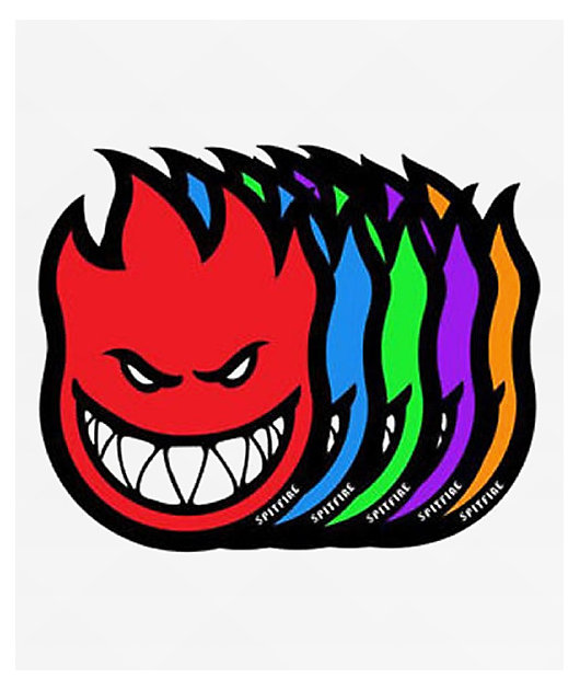 Spitfire Bighead Large Assorted Sticker | Zumiez