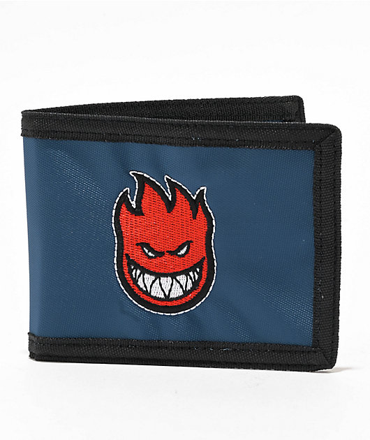Spitfire Bighead Navy Bifold Wallet | Zumiez