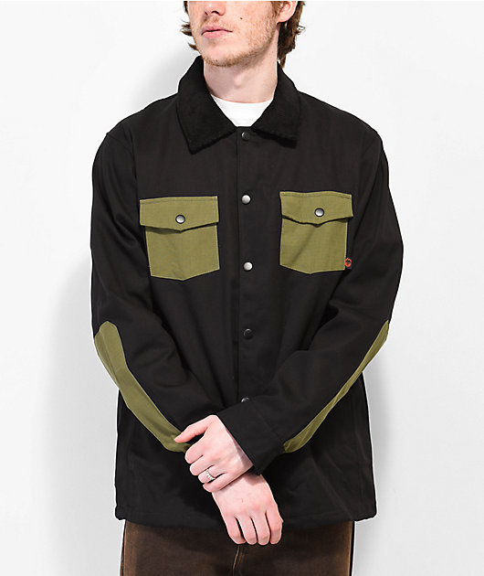 Spitfire Classic Swirl Black Jacket | Zumiez