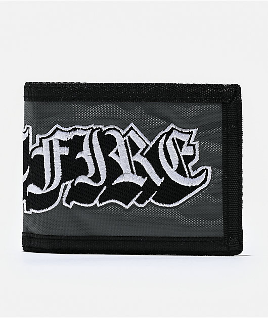 Spitfire Old English Grey Bifold Wallet | Zumiez