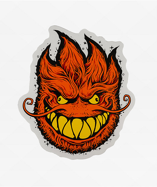 Spitfire x Grimple Stix Grimplehead Sticker | Zumiez