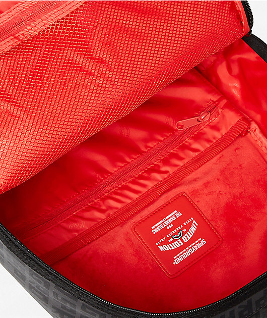 Sprayground Central Split Black Backpack | Zumiez