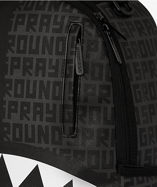 Sprayground Central Split Black Backpack | Zumiez
