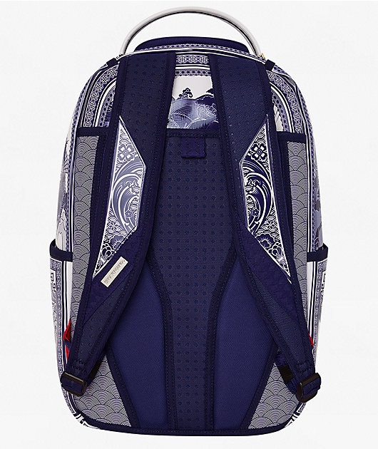 Sprayground Fine China Part Deux Blue Backpack | Zumiez