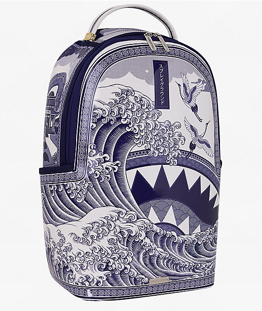 Sprayground Fine China Part Deux Blue Backpack | Zumiez