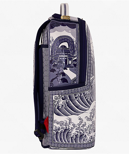 Sprayground Fine China Part Deux Blue Backpack | Zumiez