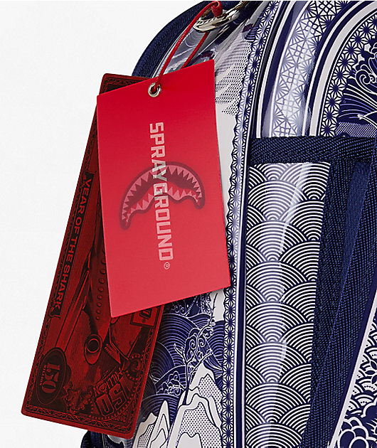 Sprayground Fine China Part Deux Blue Backpack | Zumiez