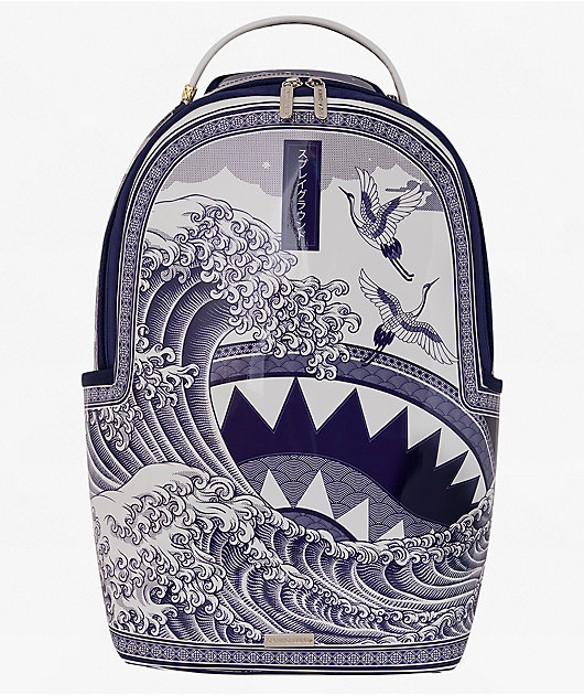 Sprayground Fine China Part Deux Blue Backpack | Zumiez