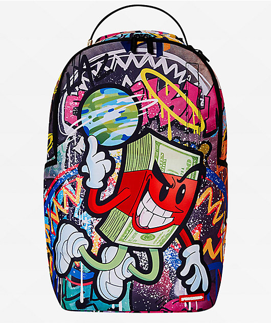 Sprayground Money Makes The World Backpack | Zumiez