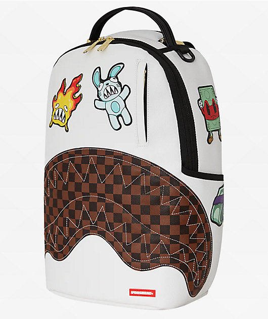 Sprayground Paris Patch Checker Backpack | Zumiez