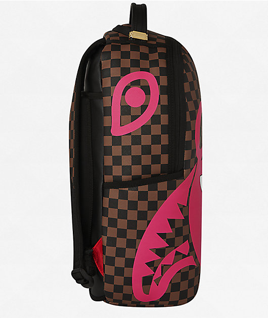 Sprayground Pink Bear Shark Backpack | Zumiez