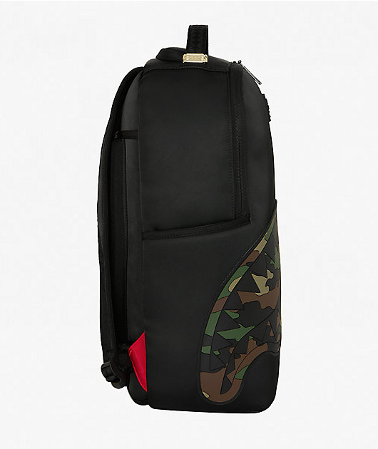 Sprayground Shark Central Black Camo Backpack | Zumiez