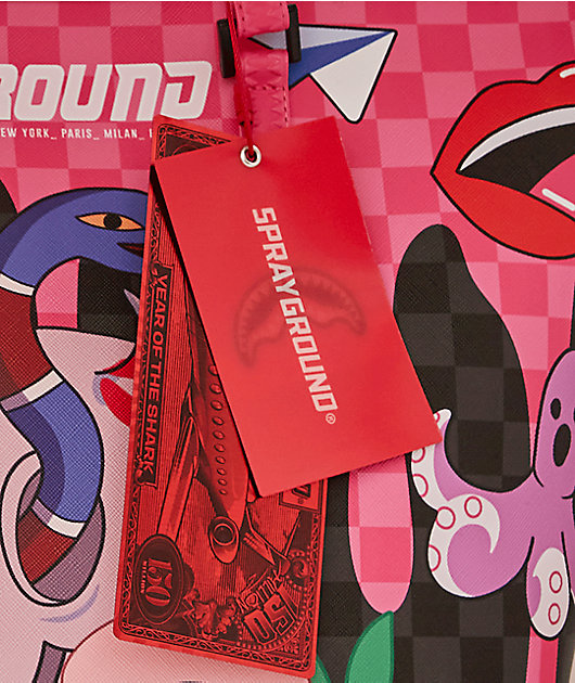 Sprayground Skull Drip Tote Bag | Zumiez