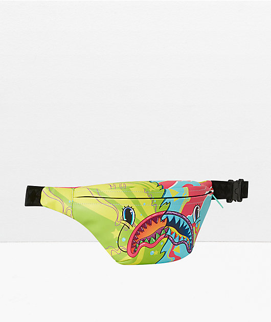Sprayground Split Weird Savvy Fanny Pack | Zumiez