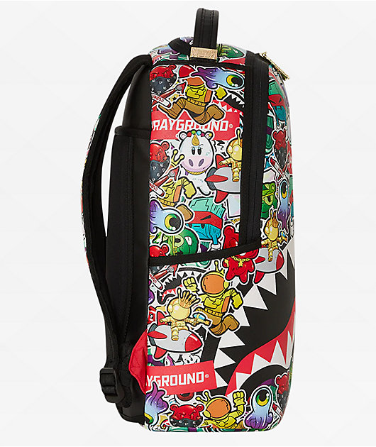Sprayground Sticker Bomb Backpack | Zumiez