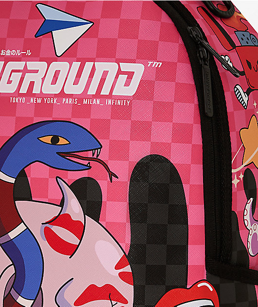 Sprayground Wtf Skull Drip Backpack | Zumiez