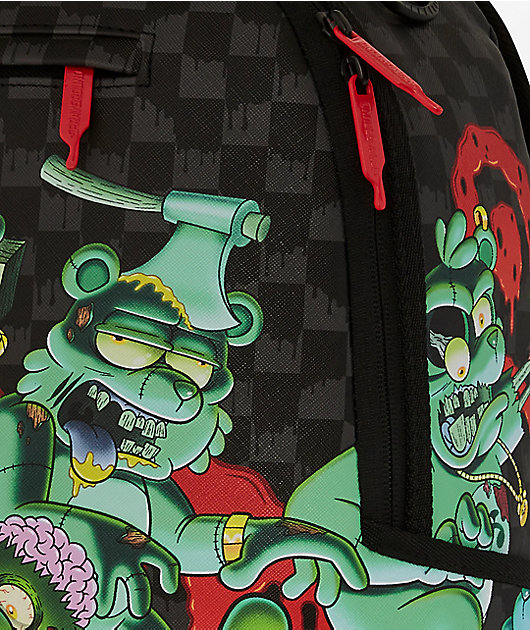 Sprayground Zombie Bears Black & Green Backpack | Zumiez