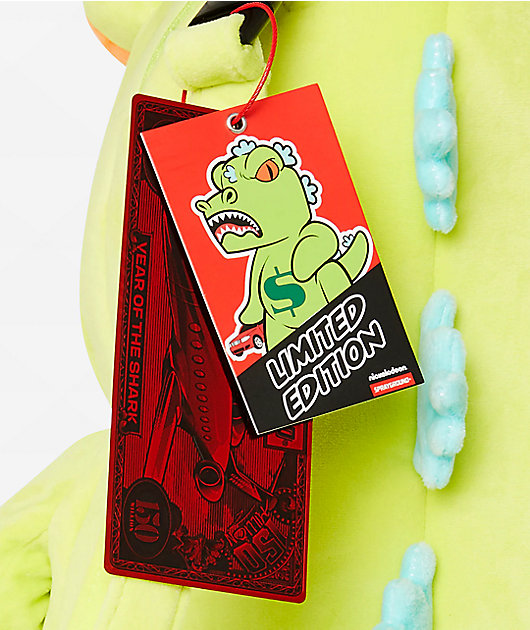 Sprayground x Nickeodeon Reptar Money Bear Plush Backpack | Zumiez