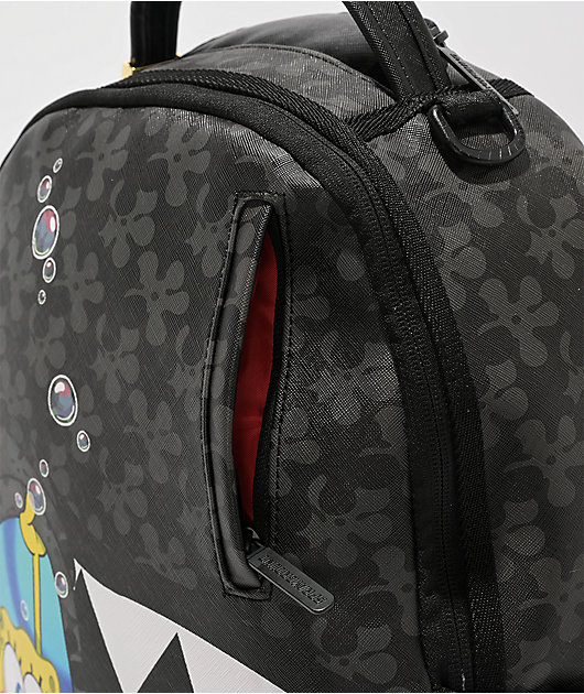 Sprayground x SpongeBob SquarePants Black Backpack | Zumiez