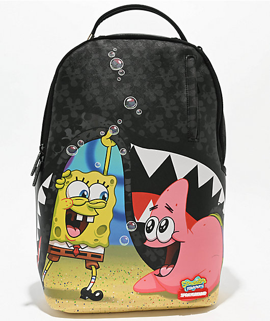 Sprayground x SpongeBob SquarePants Black Backpack | Zumiez