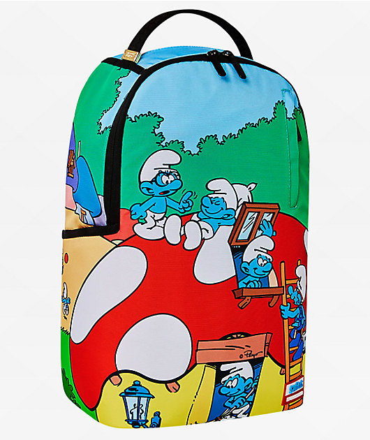 Sprayground x The Smurfs Mushroom Backpack | Zumiez