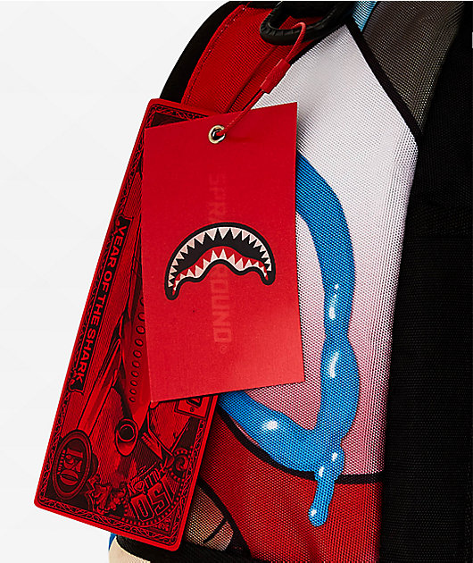 Sprayground x The Smurfs Painting Backpack | Zumiez