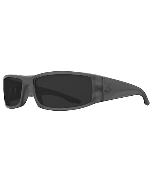 Spy Cooper Translucent Gunmetal & Happy Grey Sunglasses | Zumiez