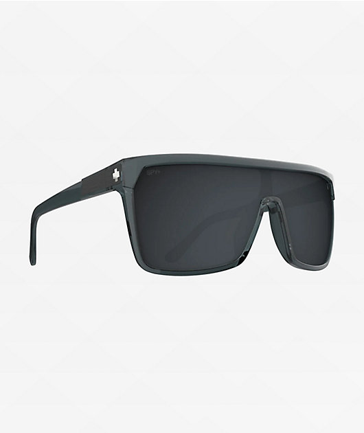 Spy Flynn Translucent Gunmetal & Happy Spectra Mirror Sunglasses | Zumiez